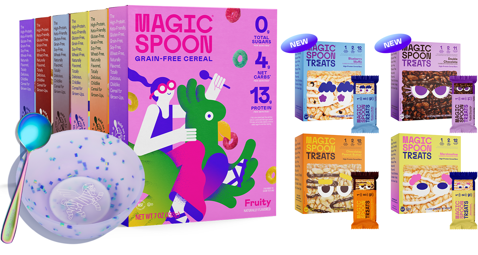 Ultimate Magic Mix Bundle | Cereal & Cereal Treats Pack | Magic Spoon