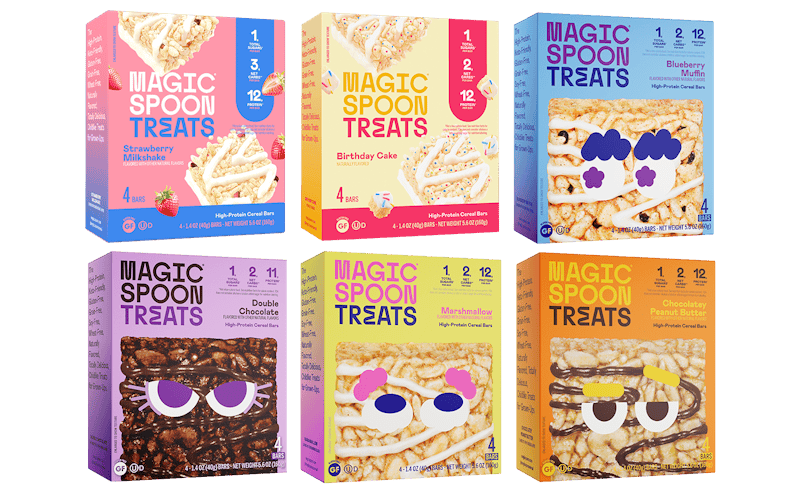 Cereal Treats Super Pack Bundle - 6 Flavors | Magic Spoon